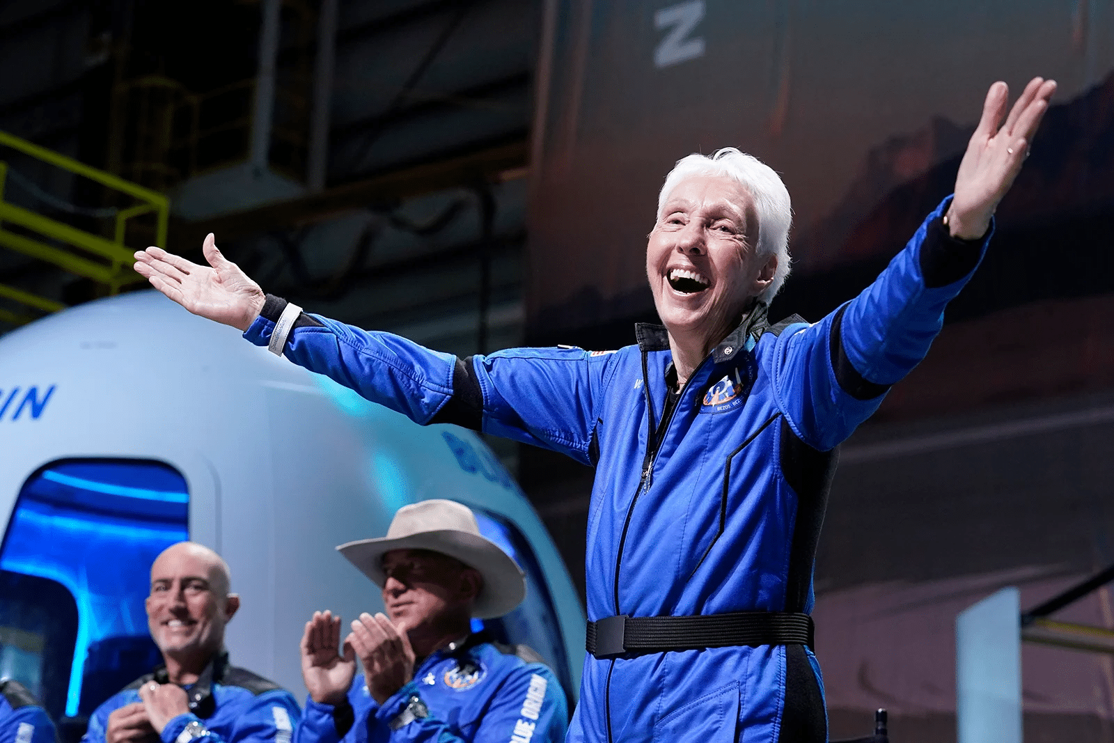 Wally Funk’s Church Celebrates Her Spaceflight: ‘What an Inspiration’