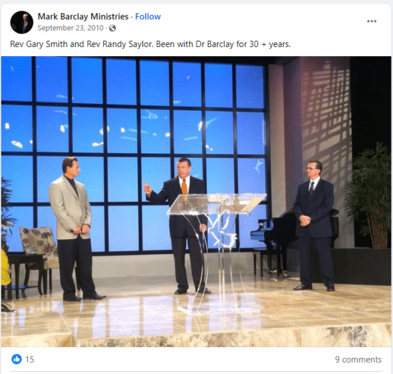 3rd Leader Faces Sex Assault Charges at Televangelist Mark Barclay’s Church