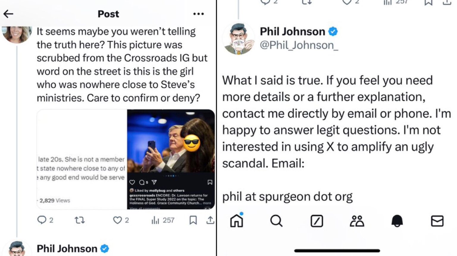 Steve Lawson's ‘Affair’ Began When Woman Was at Master’s U, GCC Pastor Admits