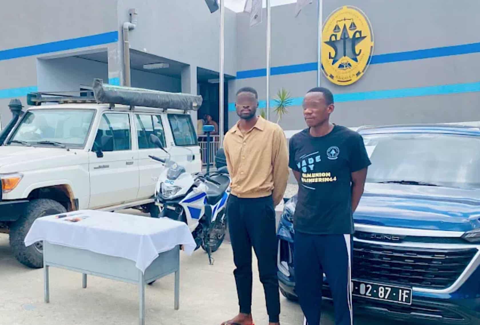 Murder suspects Bernadino Issac Elias and Isalino Kayoo. | The Roys Report