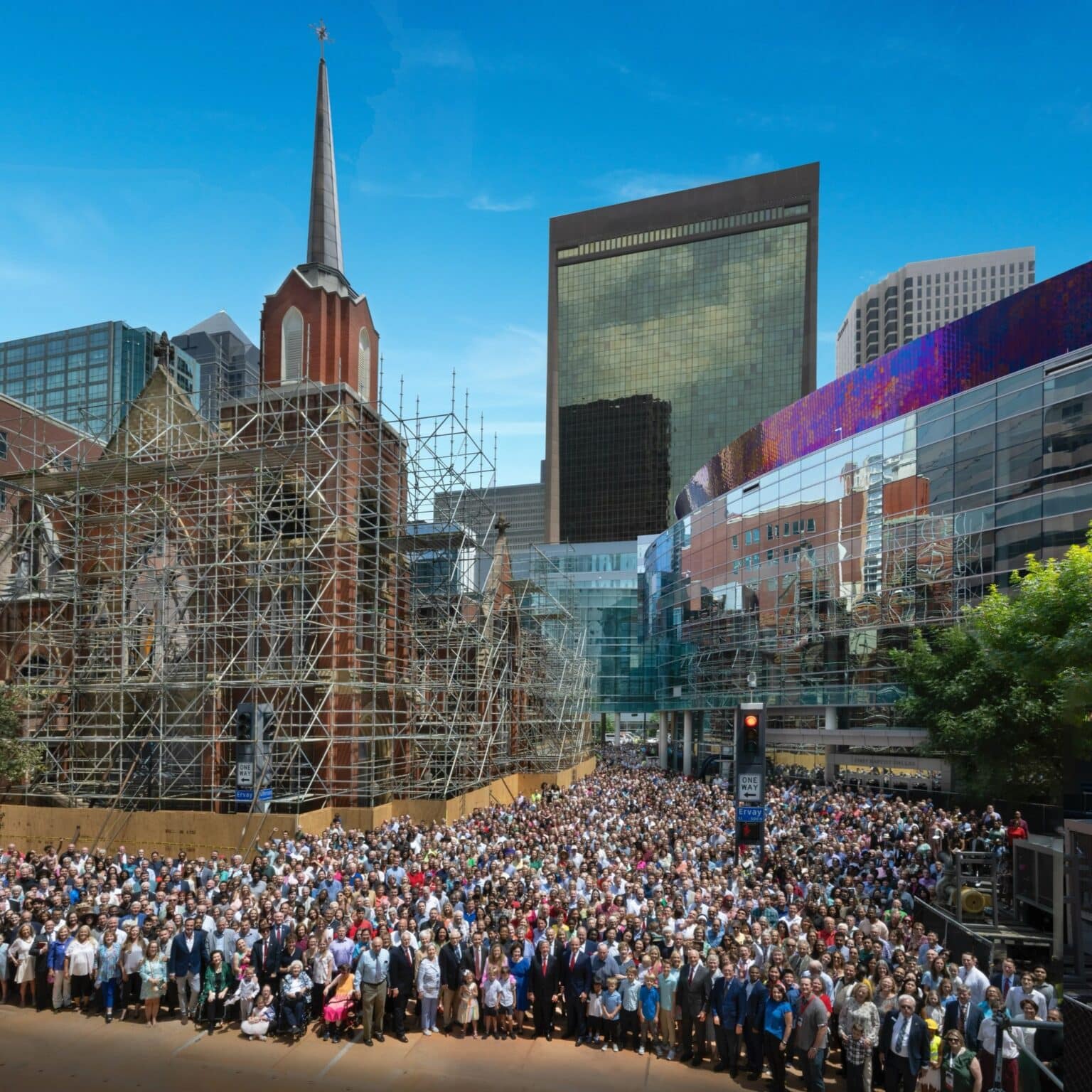 FBC Dallas Partially Demolishes Historic Sanctuary Prior to Rebuild